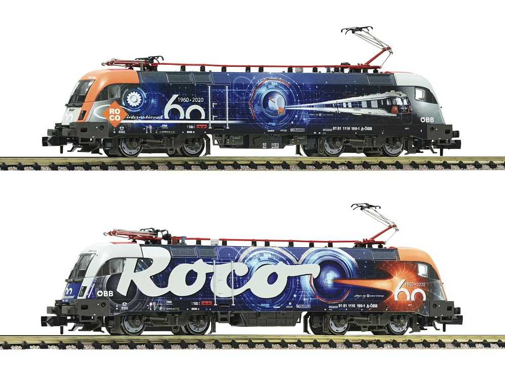 Mini 預購中 Fleischmann 781705 N規 Roco 60週年紀念車 電車 - 微縮世界 | 購物橘子