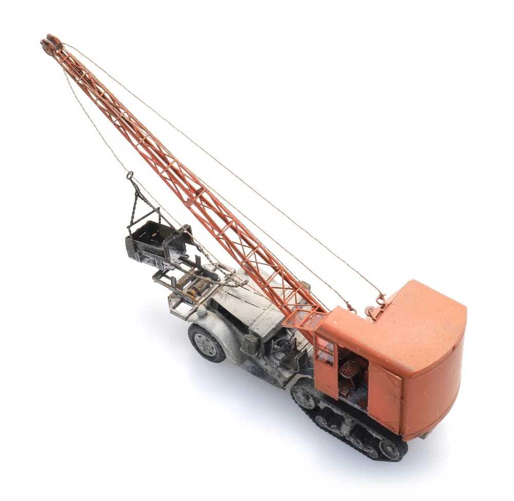 Mini 現貨 Artitec 316.100 N規 Half-track with dragline 吊車 - 微縮世界-線上購物| 有閑購物
