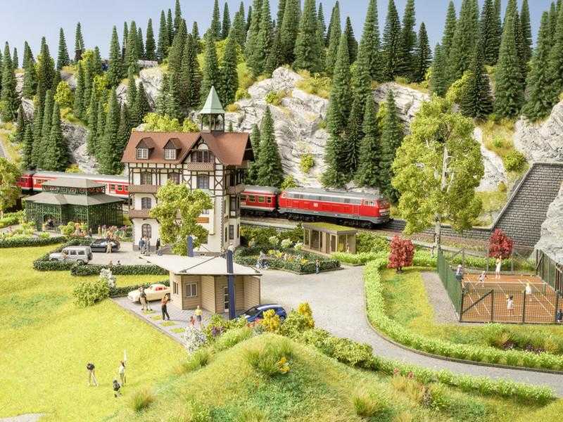 Mini 現貨 Noch 66810 HO規 Golf Driving Range 高爾夫練習場.無人 - 微縮世界 | 購物橘子