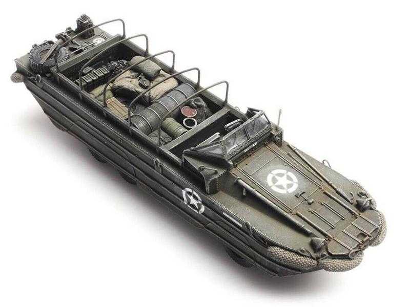 Mini 現貨 Artitec 6870220 HO規 US DUKW (Europe) 登陸艇.暗綠 - 微縮世界 | 購物橘子