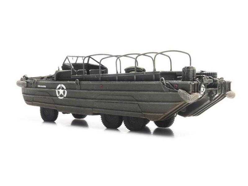 Mini 現貨 Artitec 6870220 HO規 US DUKW (Europe) 登陸艇.暗綠 - 微縮世界 | 購物橘子