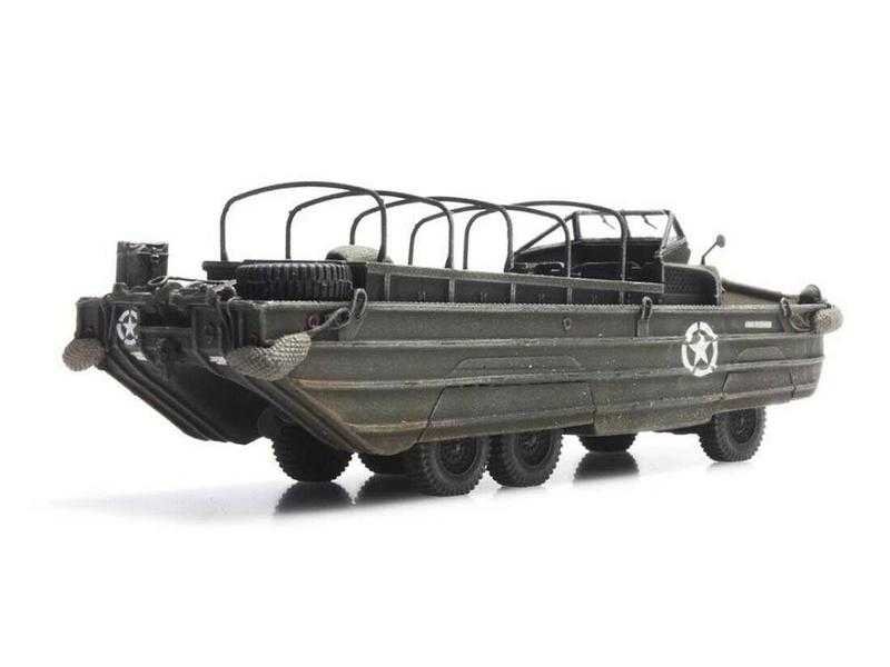 Mini 現貨 Artitec 6870220 HO規 US DUKW (Europe) 登陸艇.暗綠 - 微縮世界 | 購物橘子