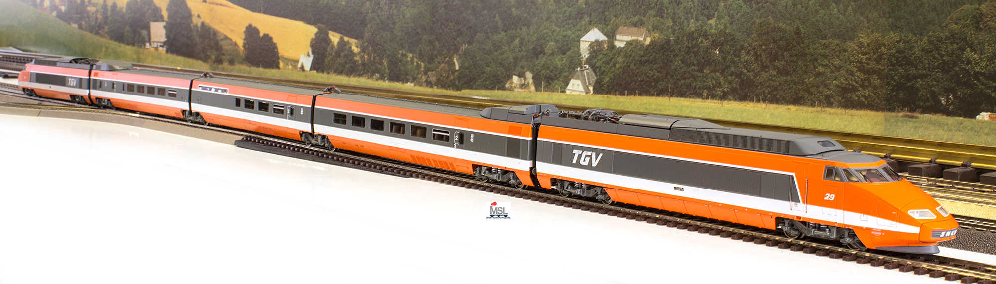 Mini 預購中 REE TGV-001 HO規 TGV高速列車 5輛基本組 - 微縮世界 | 購物橘子