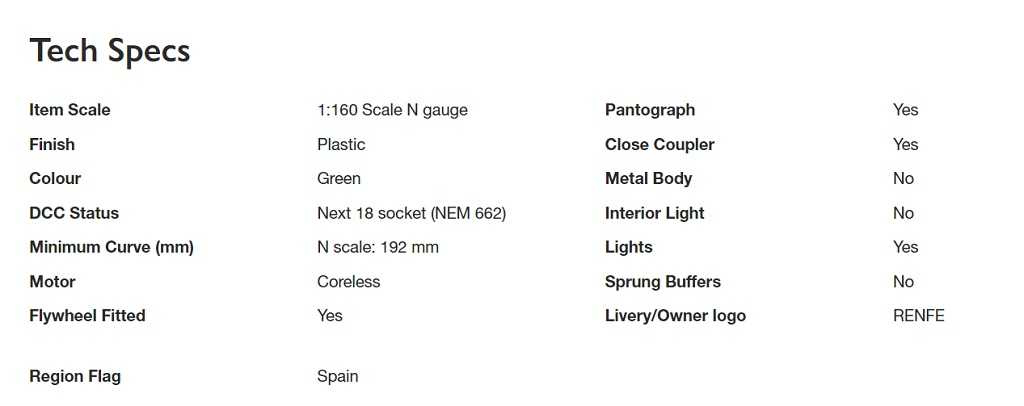 Mini 現貨 Arnold HN2443S N規 RENFE, class 277 數位音效電車 - 微縮世界 | 購物橘子