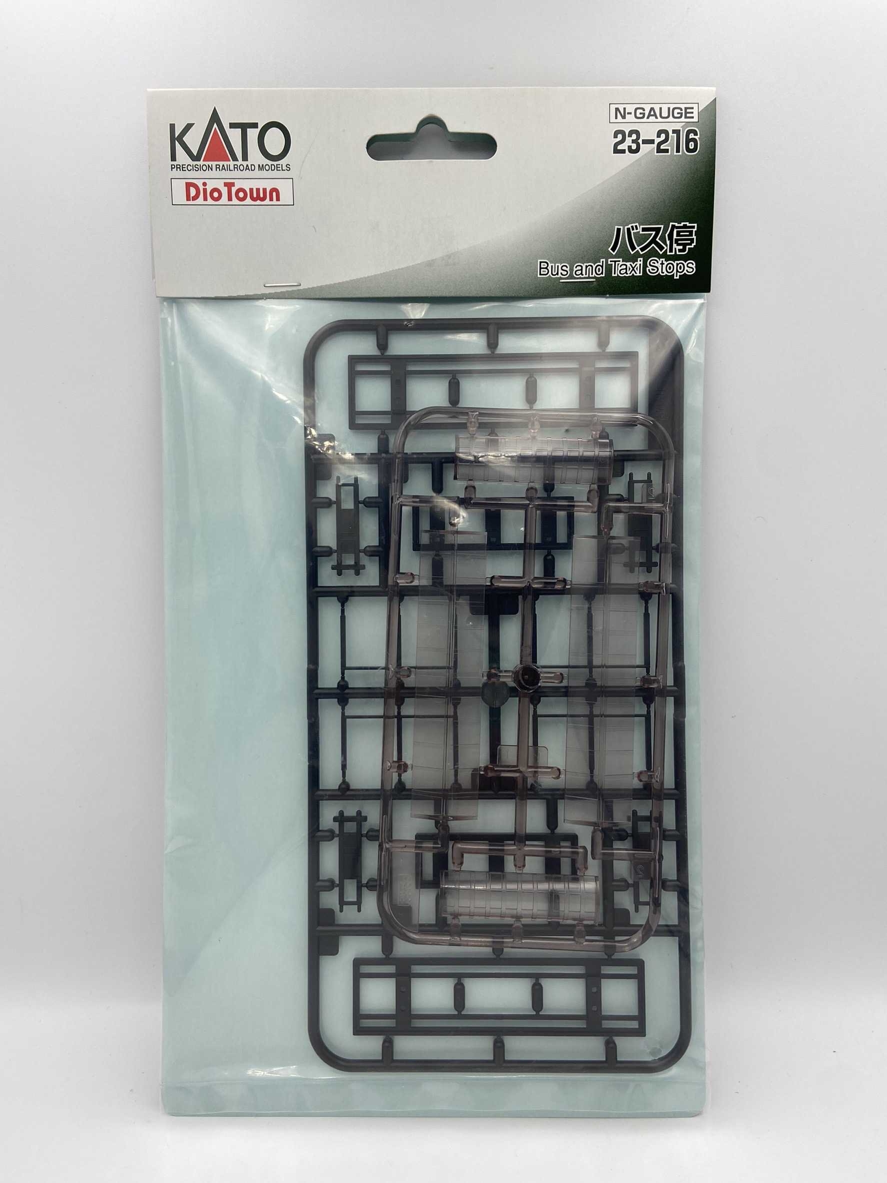 Mini 現貨 Kato 23-216 N規 Bus and Taxi Stops 公車及計程車招呼站 - 微縮世界 | 購物橘子