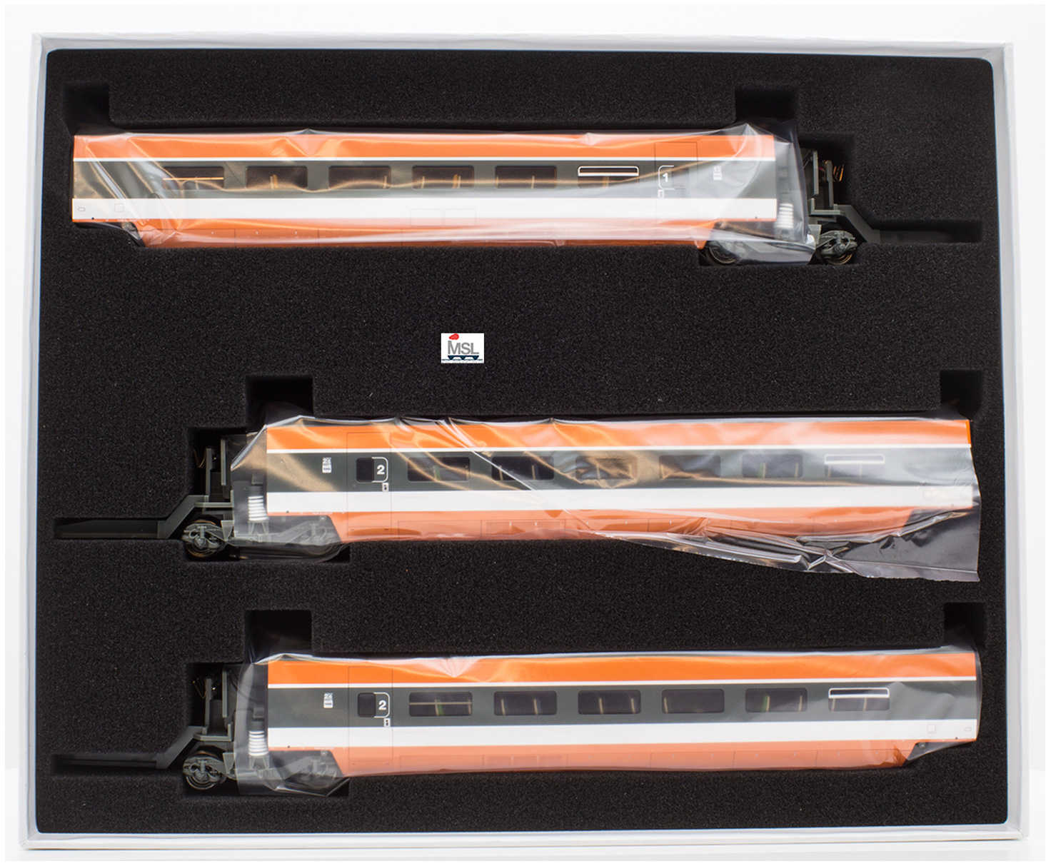 Mini 預購中 REE TGV-002 HO規 TGV高速列車 3輛增節組 - 微縮世界 | 購物橘子