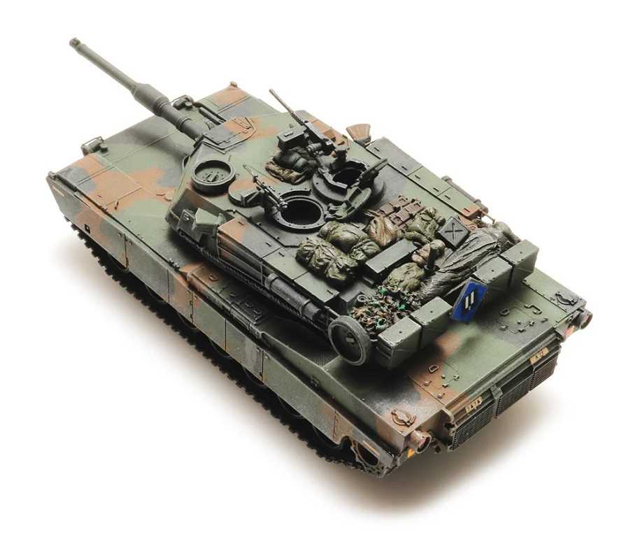 Mini 預購中 Artitec 6870139 HO規 US Army M1A1 美國坦克.迷彩 - 微縮世界 | 購物橘子