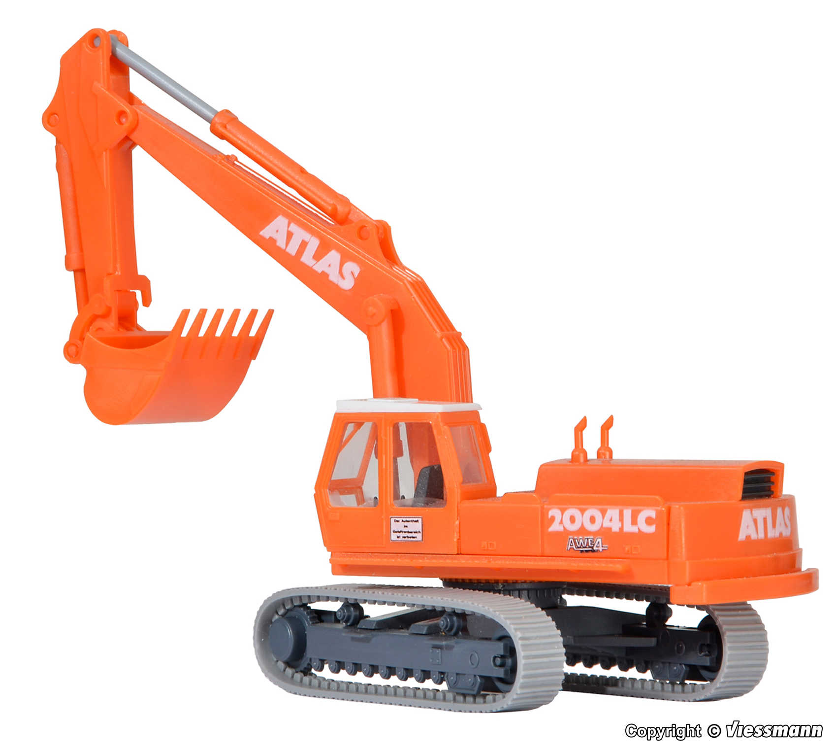 Mini 預購中 Kibri 10434 HO規 ATLAS crawler excavator 2004LC 挖土機 - 微縮世界 | 購物橘子