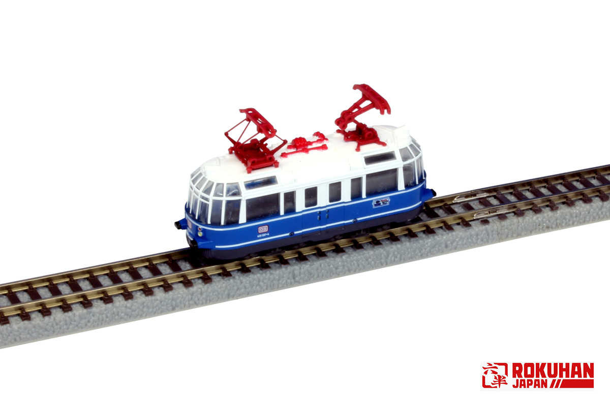 Mini 預購中 Rokuhan ST015-2 Z規 Z Shorty DB 491 龍膽藍 - 微縮世界-線上購物| 有閑購物