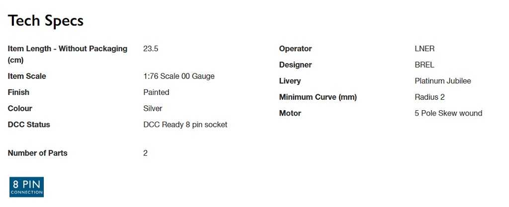 Mini 預購中 Hornby R30215 HO規 Class 43 HST 英國女王白金禧年紀念塗裝 柴油車.2輛 - 微縮世界-線上購物 ...