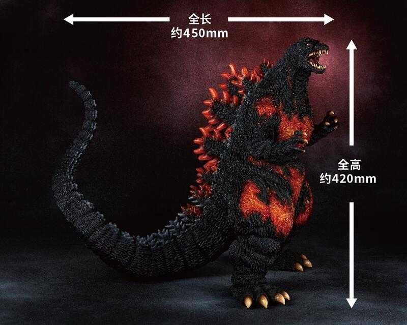 【台中金曜】25年第一季 海洋堂 Mega Sofvi 巨大軟膠 哥吉拉 1995 紅蓮哥吉拉 高42公分 【已截止】 - 金曜日KINYOBI | 購物橘子