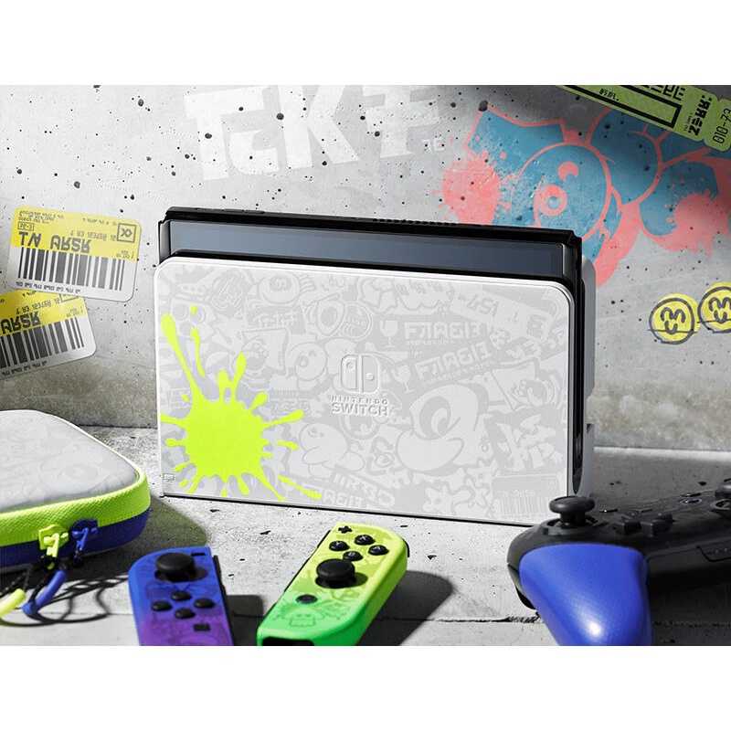 【領券折1000】NS Switch《 OLED主機 斯普拉遁3 特仕款》送 G&W 薩爾達遊戲機【現貨】 - GAME休閒館 | 購物橘子
