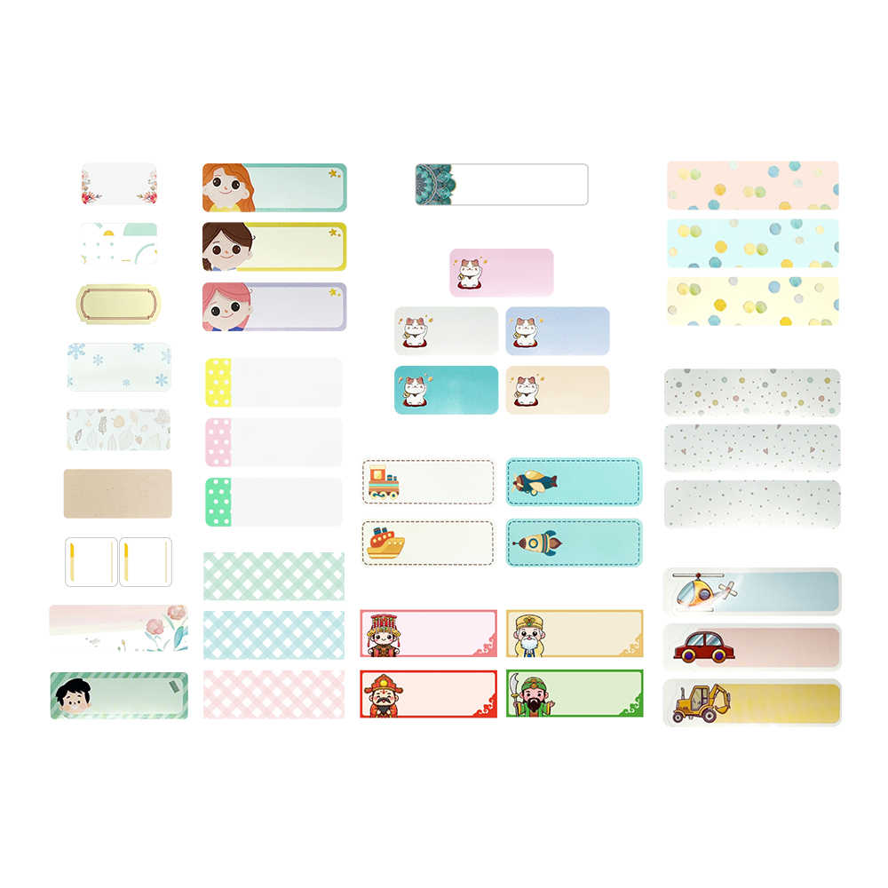 【小婷電腦】JC-LS07 花色標籤貼紙(JC-D11專用)防水 防油 防撕 防刮 熱感應 打印清晰 多種尺寸 - 小婷電腦 | 購物橘子