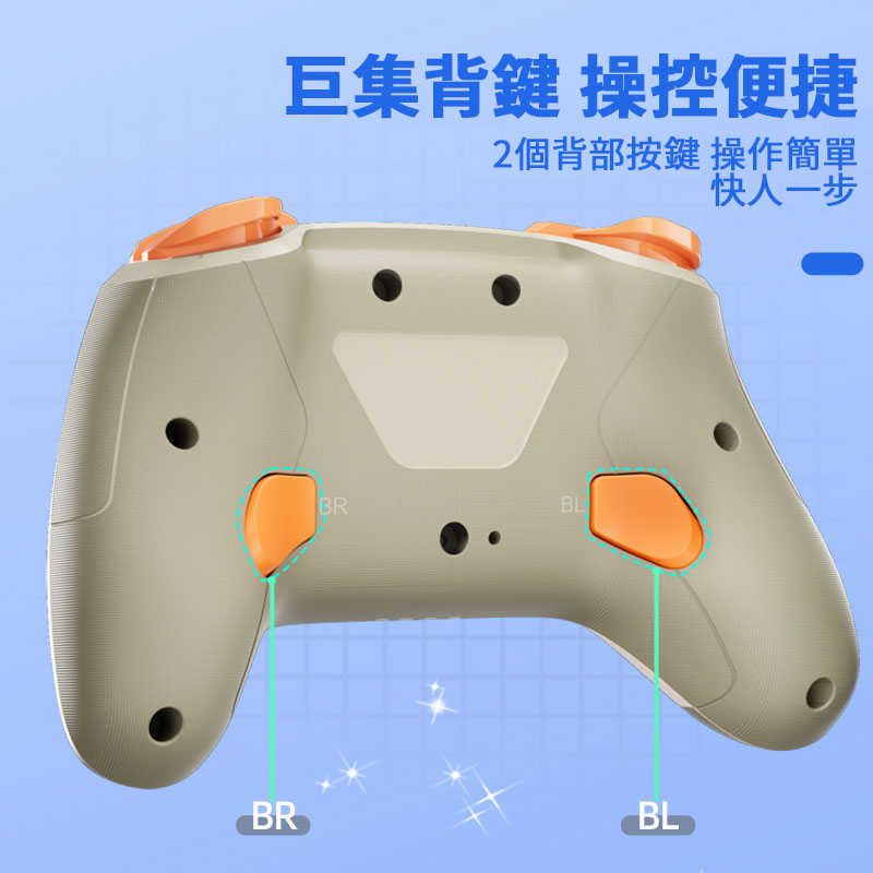 現貨 良值 Switch Pro 控制器 極光 系列款式 RGB燈效 震動 連發 六軸體感 手把 / 老爺子 - 老爺子Master1965 | 購物橘子