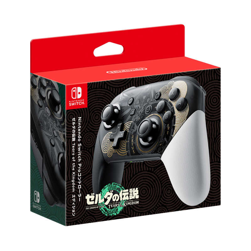 現貨 任天堂 Switch NS 原廠 《薩爾達傳說 王國之淚》特設款 Pro 控制器 / 老爺子 - 老爺子Master1965-線上購物| 有閑購物