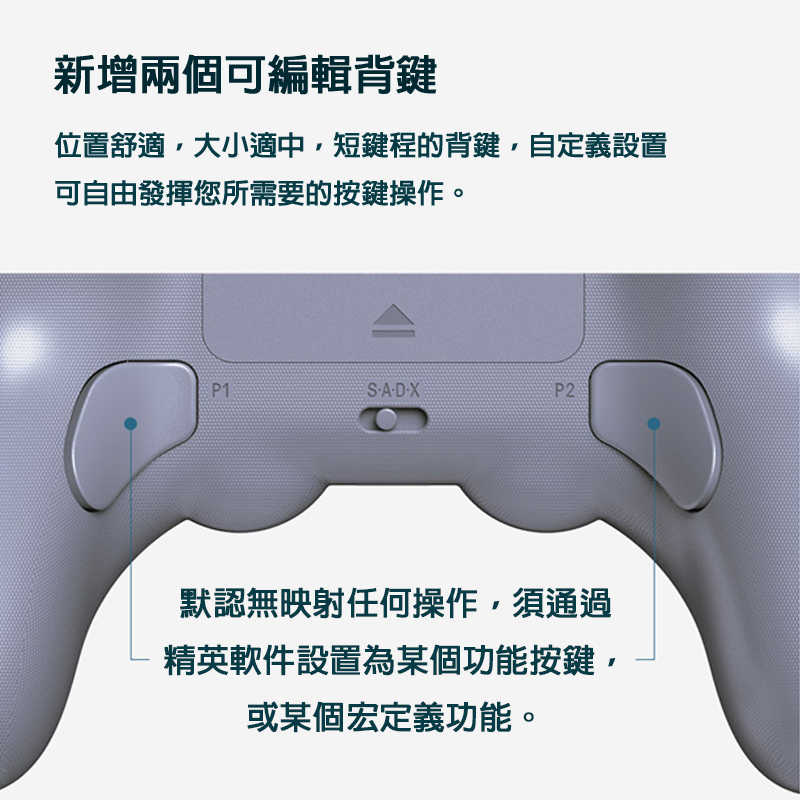 現貨 八位堂 8Bitdo Pro2 無線 藍芽 震動 控制器 手把 巨集 連發 支援 STEAM DECK / 老爺子 - 老爺子Master1965-線上購物| 有閑購物