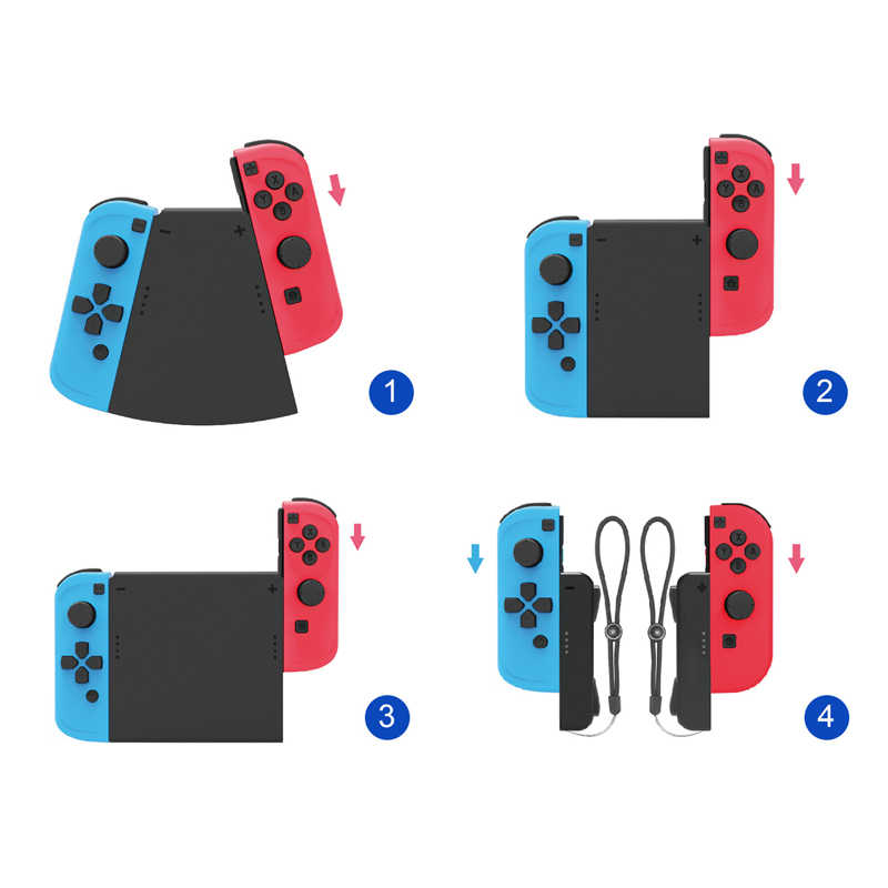 現貨 DOBE NS Switch JC Joy-Con 擴充 5in1 連接器 握把 擴充握把 手繩 腕帶 / 老爺子 - 老爺子Master1965-線上購物| 有閑購物