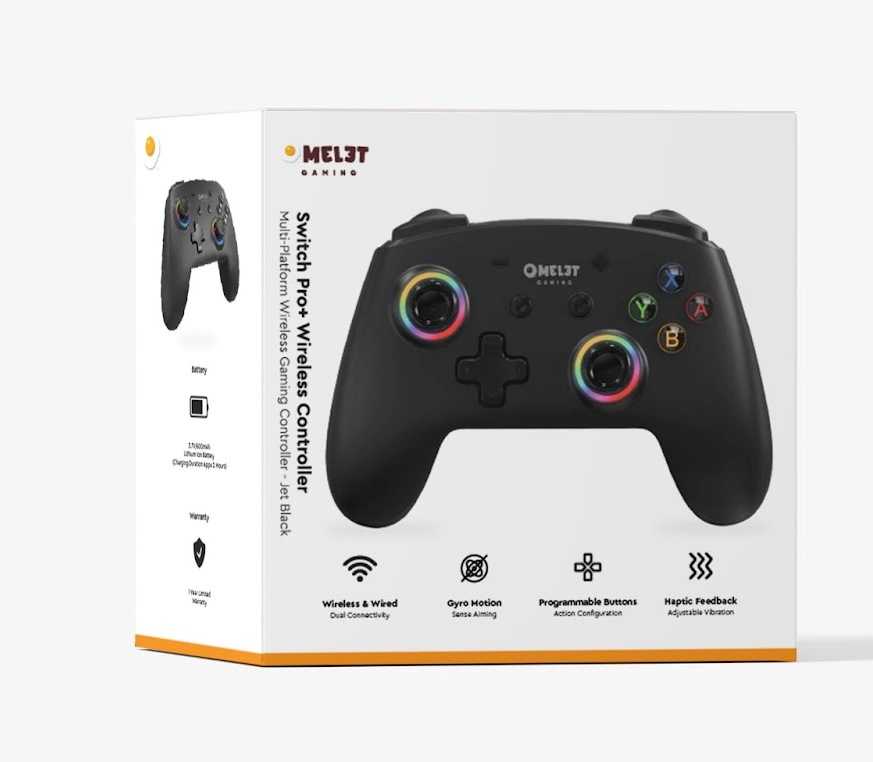 【就愛玩】全新 Omelet NS Switch Pro控制器 無線控制器 黑色款 - 就愛玩 電玩專賣 | 購物橘子