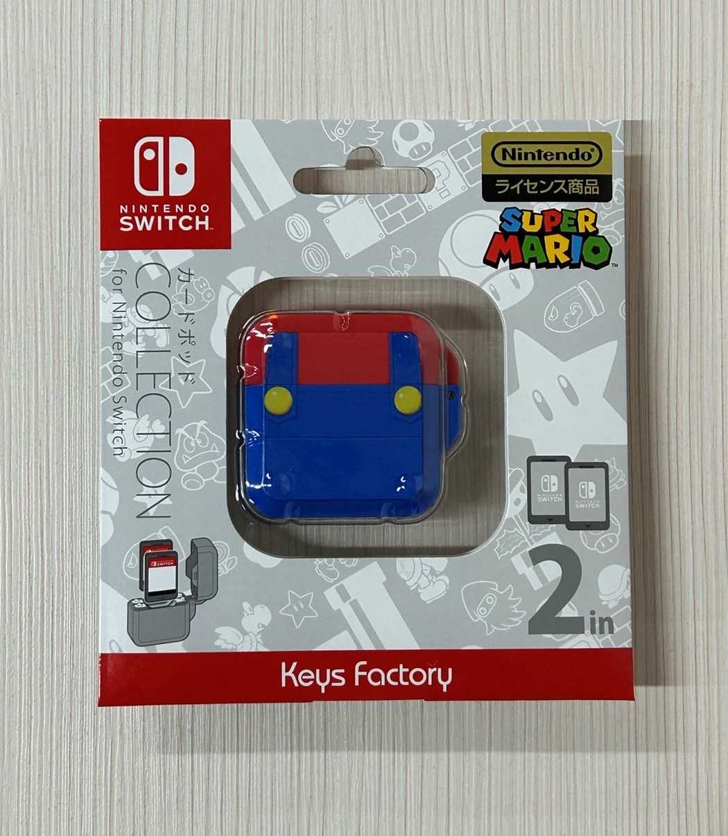 【就愛玩】全新現貨 NS Switch Keys Factory 超級瑪利歐兄弟 驚奇 瑪利歐 2入卡夾收納盒 遊戲卡盒 - 就愛玩 電玩專賣 | 購物橘子