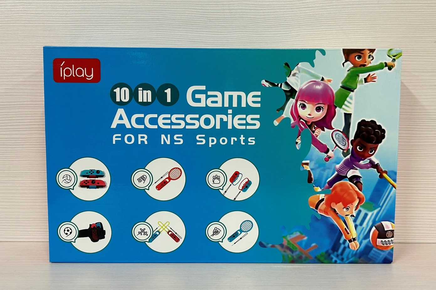 【就愛玩】全新現貨 iplay NS Switch 運動 Sports 10合1體感配件組 HBS-447 球拍 光劍 - 就愛玩 電玩專賣 | 購物橘子