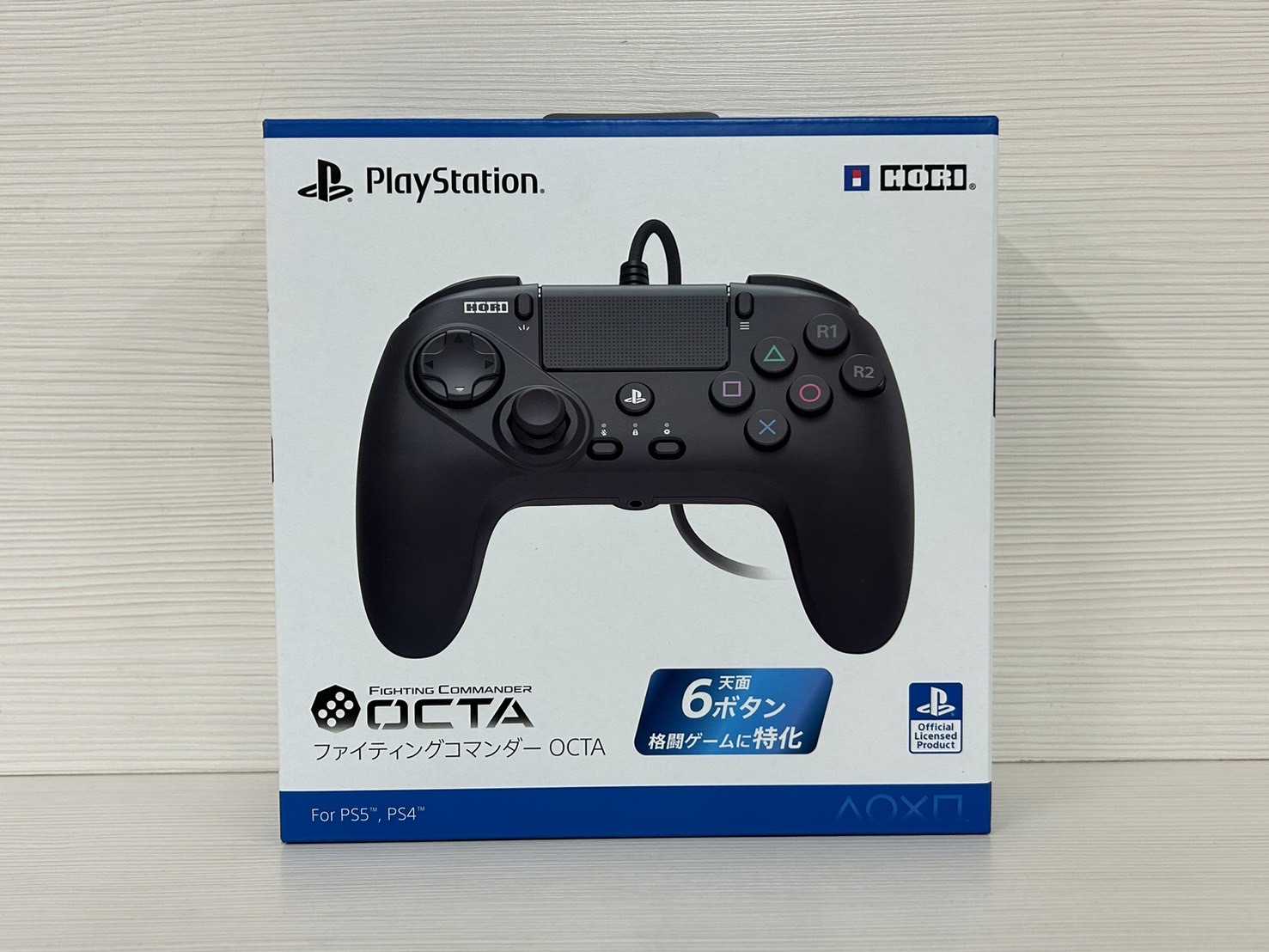【就愛玩】全新現貨 HORI PS5 有線格鬥控制器 OCTA SPF-023 支援PS4 PC - 就愛玩 電玩專賣 | 購物橘子