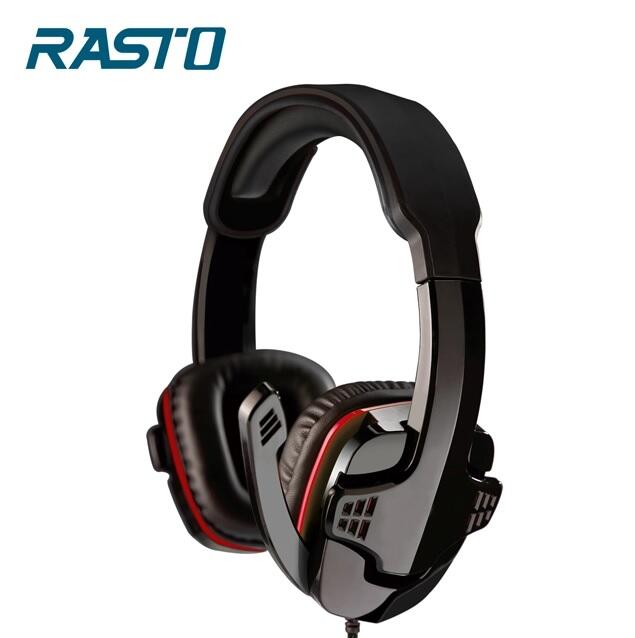 全新附發票！RASTO RS35 暴風 頭戴式 遊戲耳麥 電競耳麥 耳罩式耳麥 線控式設計 附轉接線一條 - 新莊民安東路-雷斯購 | 購物橘子