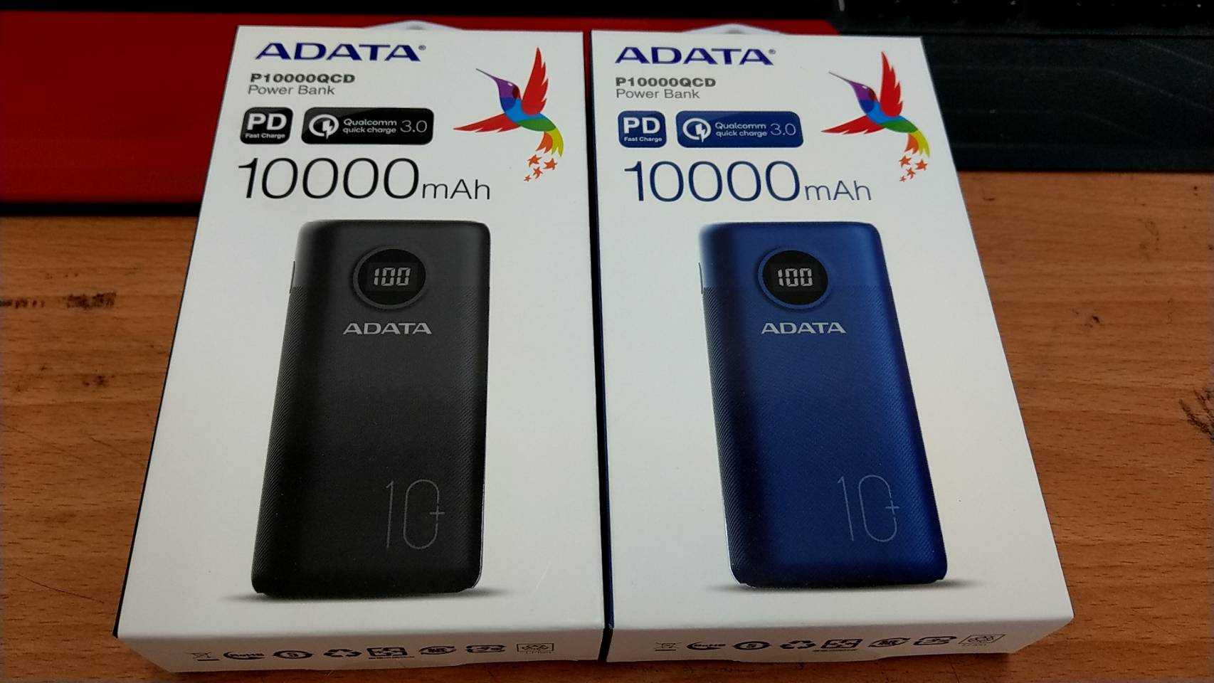 全新附發票 一年保固！ADATA 威剛 P10000QCD 數位顯示電量 10000mAh PD/QC極速快充行動電源 - 新莊民安東路-雷斯購 | 購物橘子