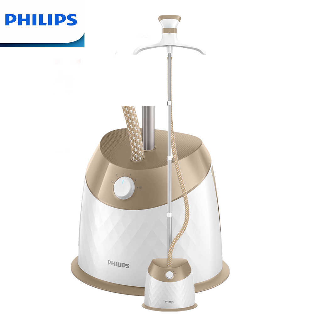 【現貨贈14吋DC涼風扇】PHILIPS 飛利浦直立式蒸氣掛燙機 附衣褲架+燙線夾+防燙手套及掛燙板 GC524 - 關渡大王家電館 | 購物橘子