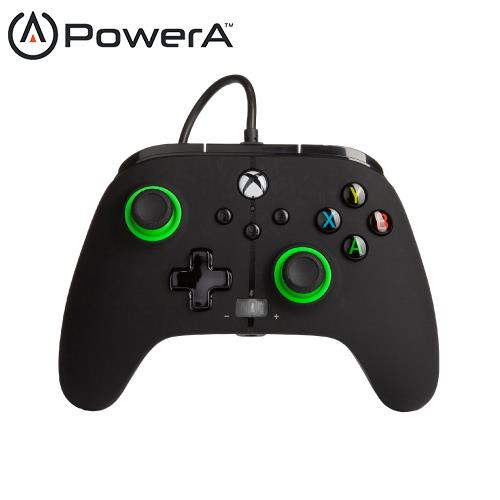 PowerA XBOX 官方授權 增強款有線遊戲手把 綠圈原價1799(省800) - 良興EcLife購物網 | 購物橘子