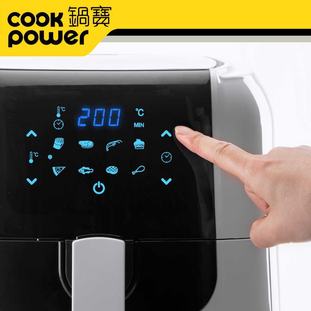 CookPower 鍋寶 觸控健康氣炸鍋 6L - 鍋寶嚴選商店 | 購物橘子