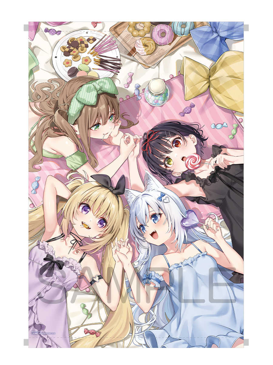 （四葉亭）預約3月（Melonbooks限定）日文漫畫 飴色プロローグ 特典：B2掛軸 木瀬樹 - 四葉亭 | 購物橘子