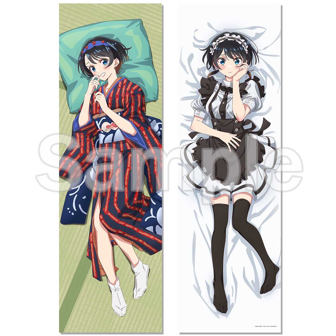 (四葉亭)預約2月 C103 出租女友 和服and女僕ver 抱枕套 1 2結單 四葉亭 線上購物 有閑購物