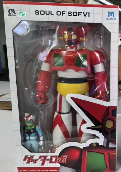 【高雄冠軍】25年第一季預購 MAZZCOT SOS-002 Sofvi魂 蓋特1號 ＆ 流龍馬 軟膠 完成品4380 - 高雄冠軍玩具 | 購物橘子