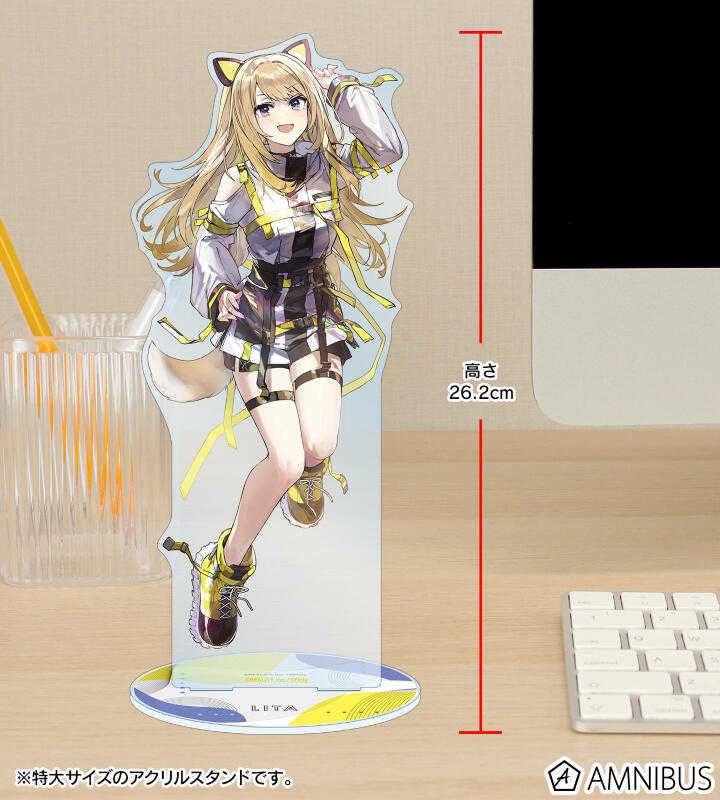 預購 『amnibus』通販｜VTuber KMNZ『LITA』緜先生繪製 特大壓克力立牌。[0509] - 日貨大咖 | 購物橘子