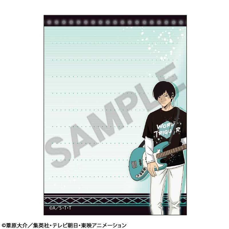 預購 『sofmap』通販｜TV 動畫『ワールドトリガー｜境界觸發者』樂團 第2彈 便條紙【藍色】。[0610] - 日貨大咖 | 購物橘子