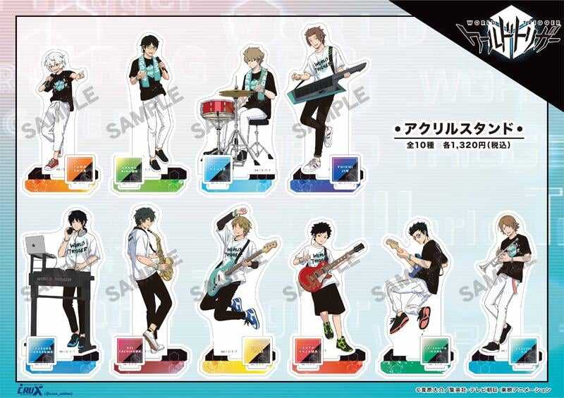 預購 『sofmap』通販｜TV 動畫『ワールドトリガー｜境界觸發者』樂團 第1彈 壓克力立牌【再販】。[0610] - 日貨大咖-線上購物| 有閑購物
