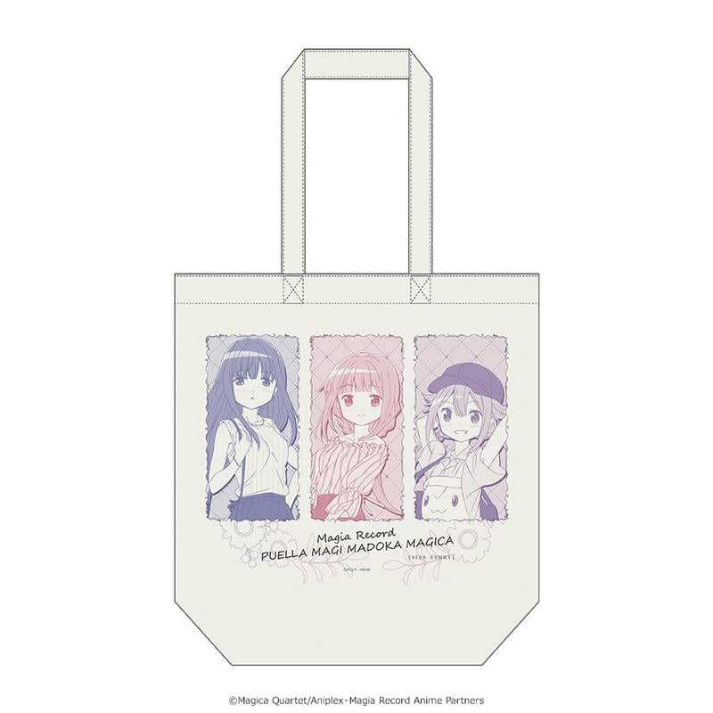 預購 『sofmap』通販｜TV 魔法紀錄 魔法少女小圓外傳『七海八千代＆環彩羽＆深月菲莉西亞』手提袋。[1216] - 日貨大咖 | 購物橘子