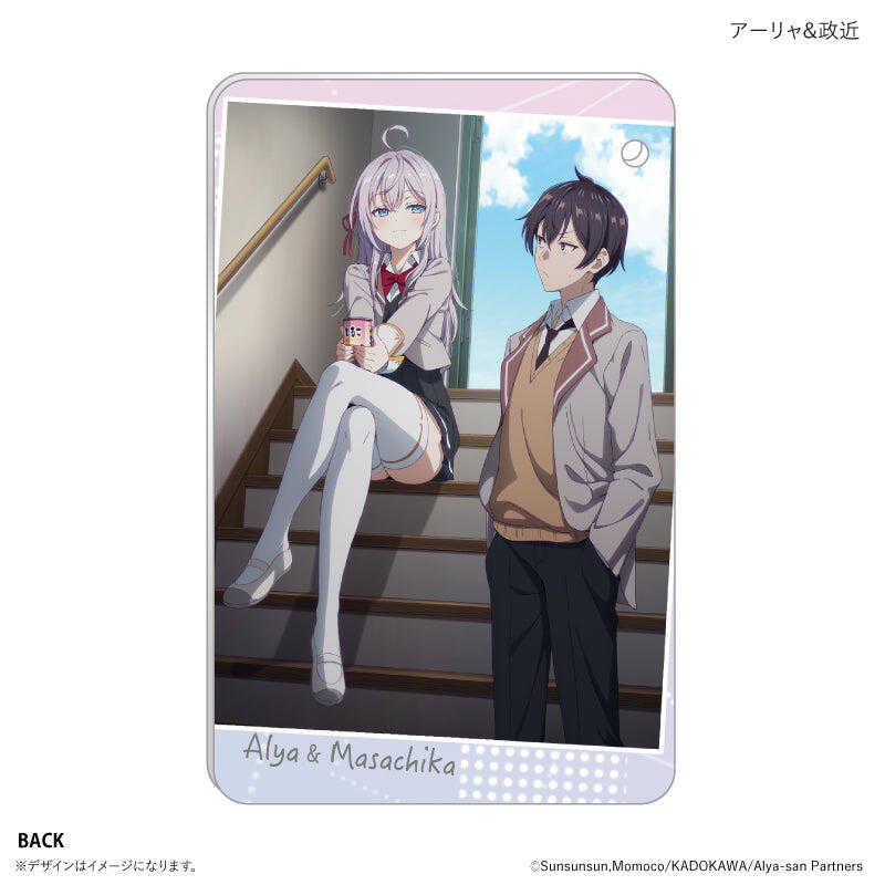 預購 『fandays』通販｜TV 時輕聲地以俄語遮羞的鄰座艾莉同學 『艾莉&政近』 票卡套。[1007] - 日貨大咖 | 購物橘子