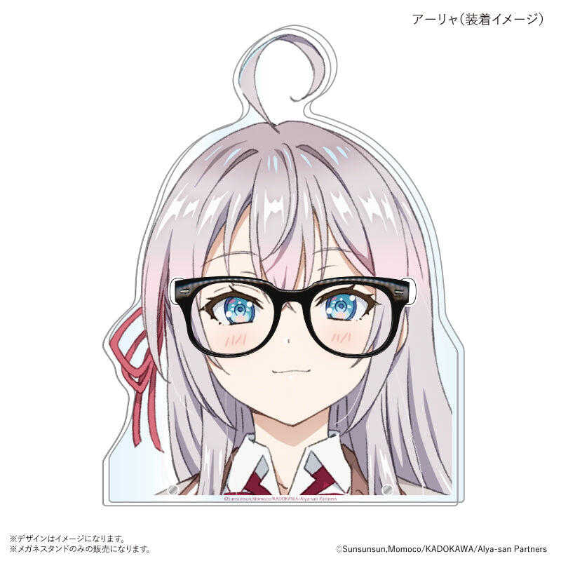 預購 『fandays』通販｜TV 時輕聲地以俄語遮羞的鄰座艾莉同學 『艾莉』眼鏡架。[1007] - 日貨大咖 | 購物橘子