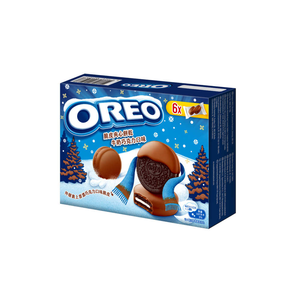 【OREO】奧利奧脆皮夾心餅乾 246g (牛奶巧克力) - OREO官方旗艦店-線上購物| 有閑購物