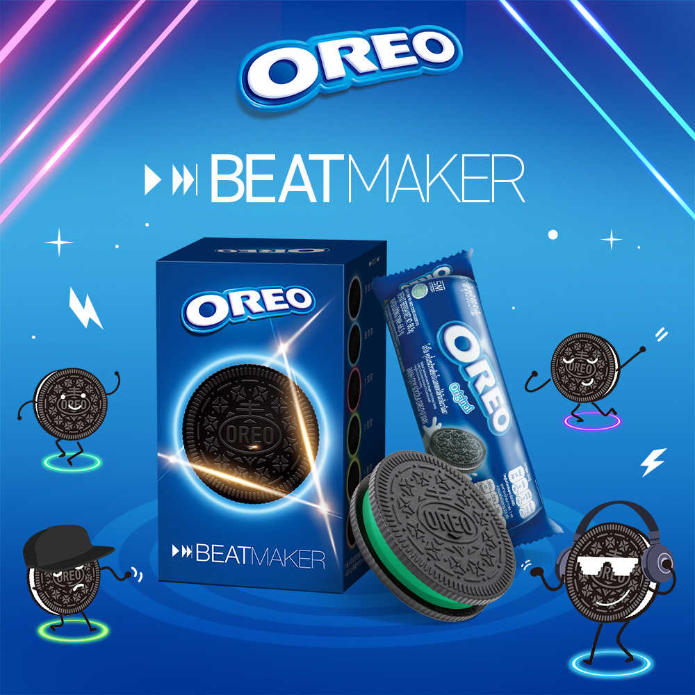 【OREO】 Beatmaker 混音器餅乾組64.4g - OREO官方旗艦店 | 購物橘子
