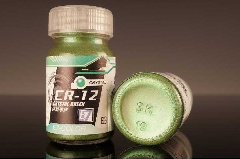 【玩咖玩具】E7-COLOR (CR-12) 純綠珍珠 20ml 模型漆、底漆、金屬漆 - 玩咖玩具 | 購物橘子