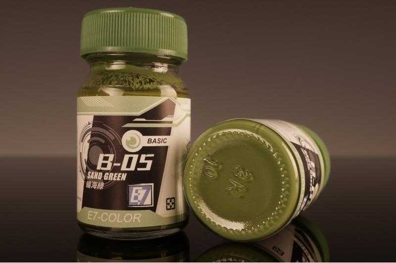 【玩咖玩具】E7-COLOR (B-05) 暗海綠色 20ml 模型漆、底漆、金屬漆 - 玩咖玩具 | 購物橘子
