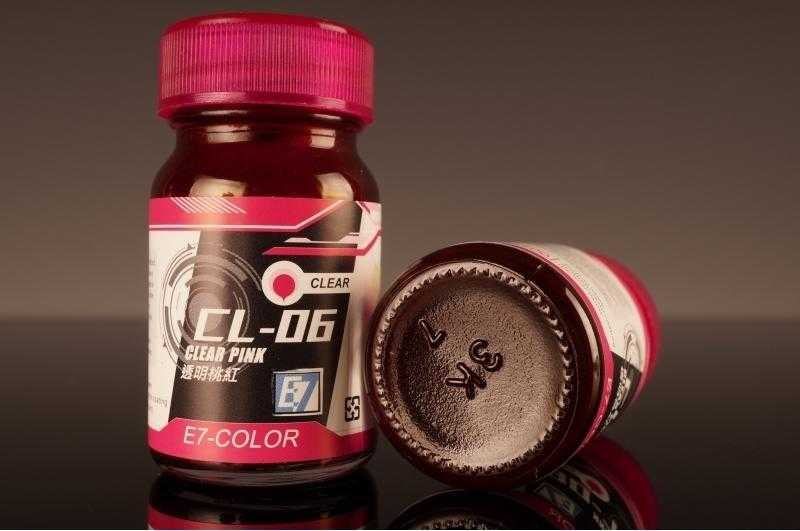 【玩咖玩具】E7-COLOR (CL-06) 透明桃紅 20ml 模型漆、底漆、金屬漆 - 玩咖玩具 | 購物橘子
