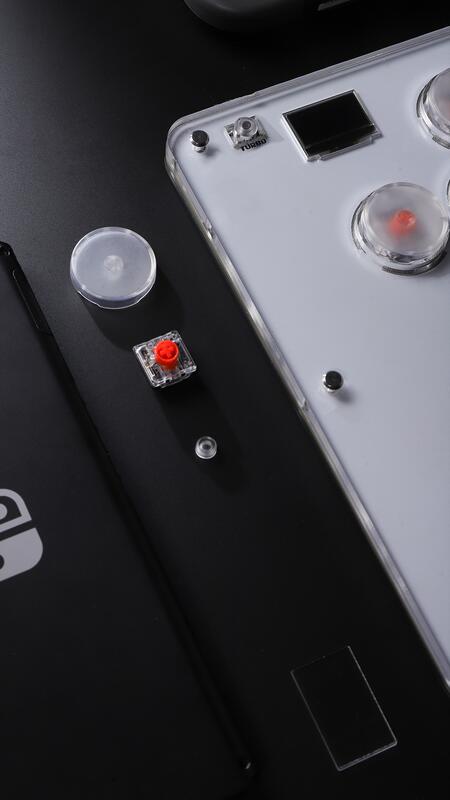 Haute Pad T16 主題款 hitbox 樹莓派 水晶軸 街機格鬥鍵盤(16鍵)可自訂RGB和Turbo - 哈Game族 | 購物橘子