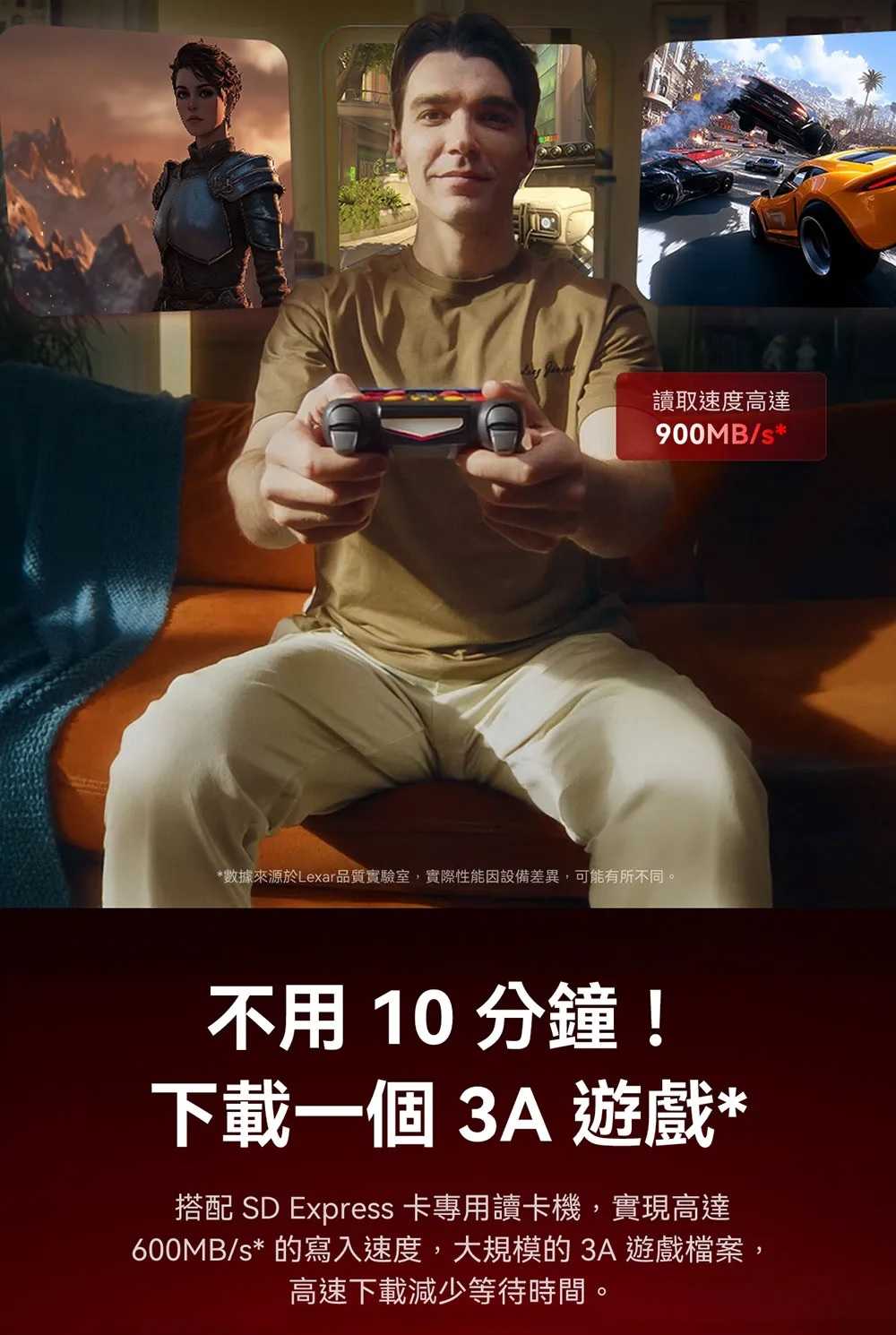 Lexar PLAY PRO microSDXC Express 256GB/512GB 超高速記憶卡(NS2專用) - 哈Game族 | 購物橘子