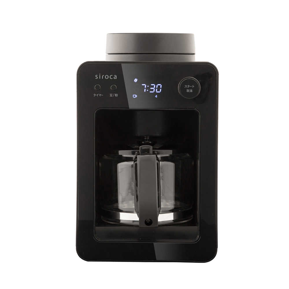 【siroca】SC-A3510 自動研磨咖啡機 黑/銀黑 - 酷樂館 | 購物橘子